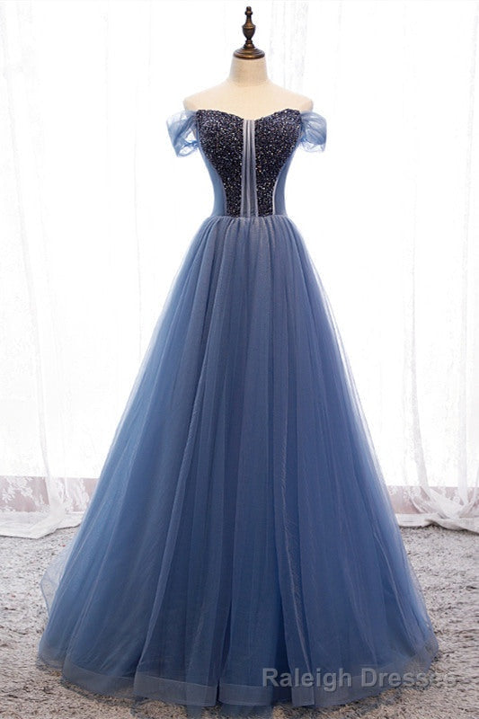 Princess Strapless Beaded Tulle Prom Dress – Raleigh Dresses